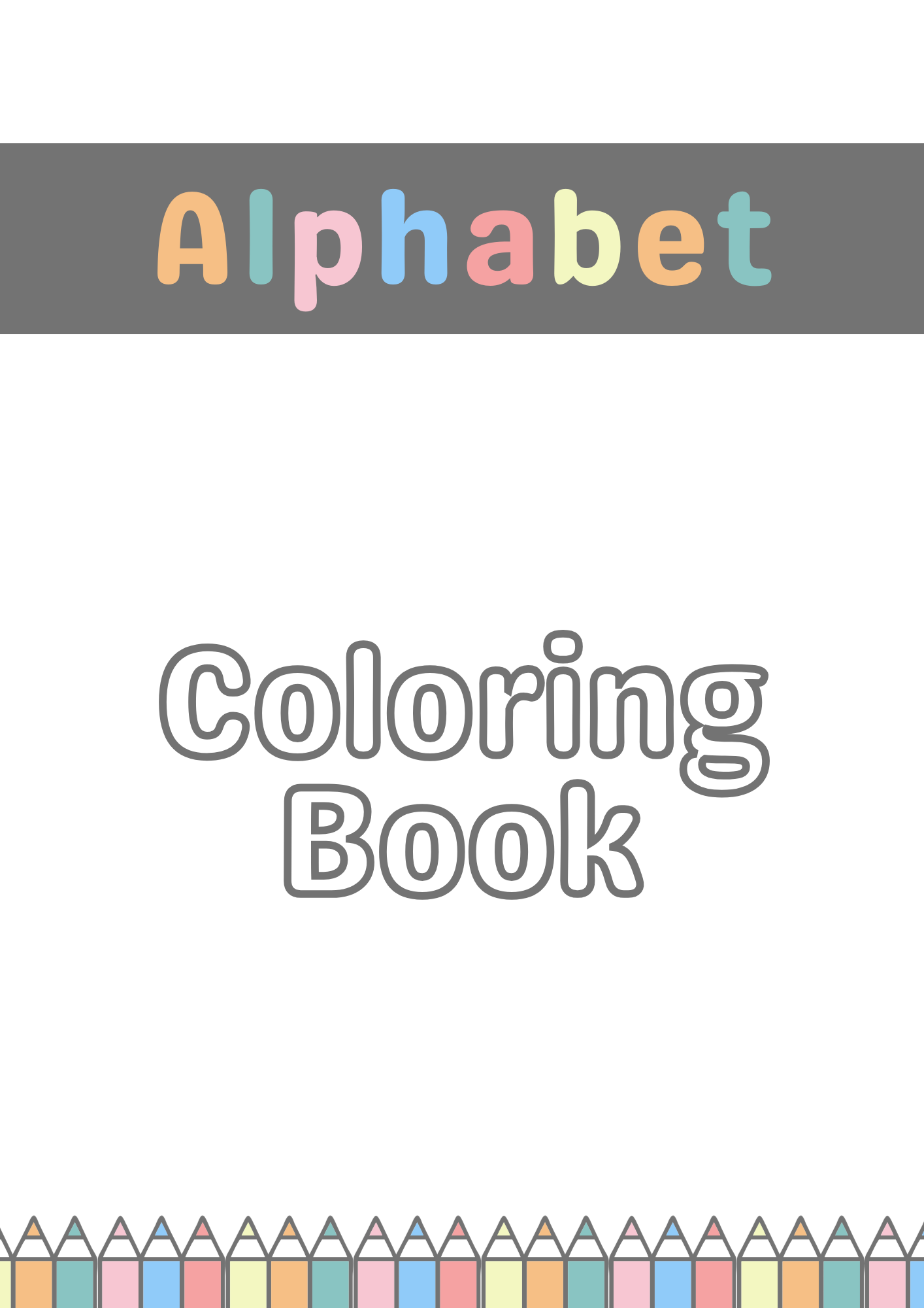 Alphabet Coloring Book - Js Creations